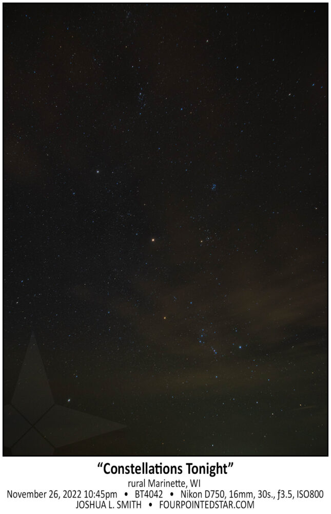 “Constellations Tonight”