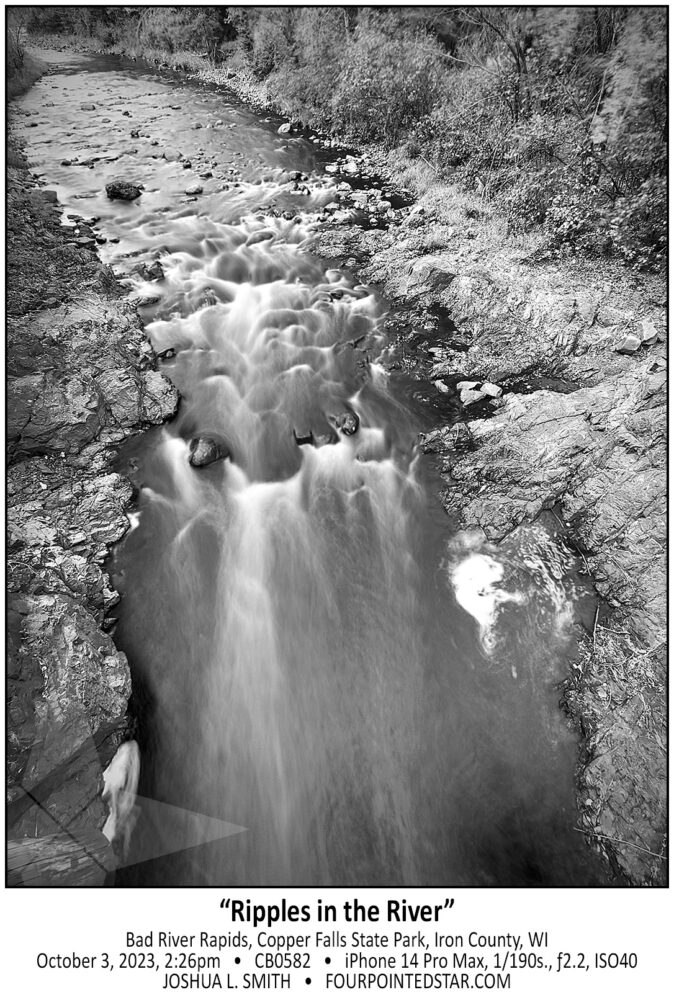 “Ripples in the River”– 2023 U.P. and Wisconsin waterfalls trip