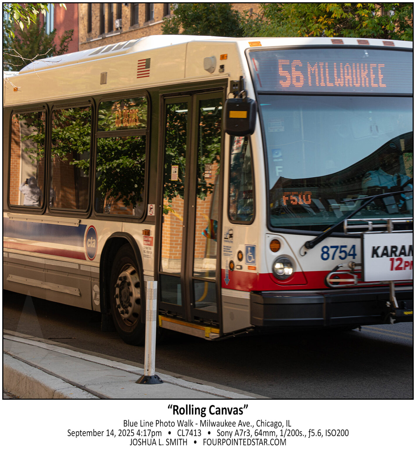“Rolling Canvas” – Blue Line Photo Walk